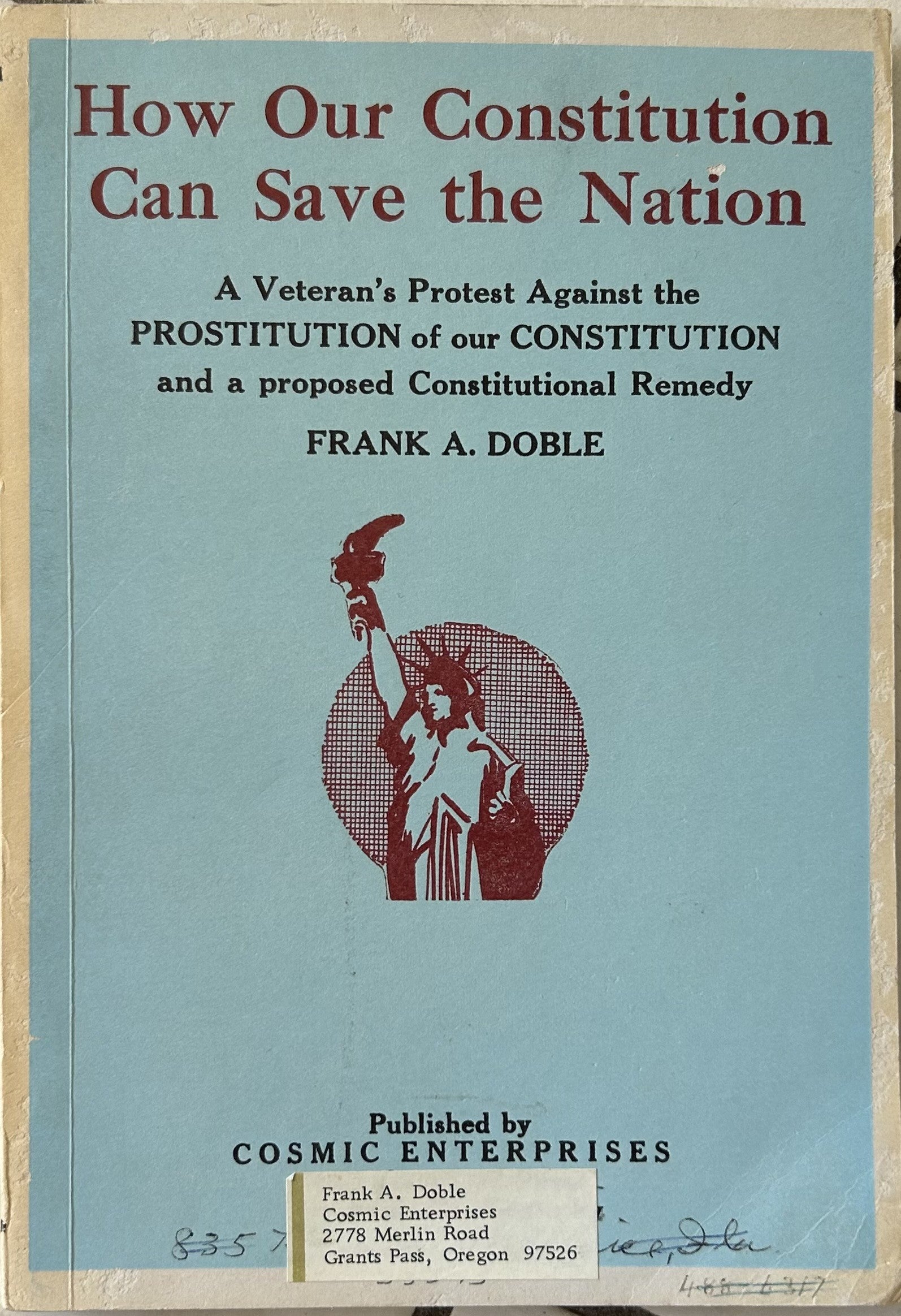 HOW OUR CONSTITUTION CAN SAVE THE NATION – Omni Christian Book Club